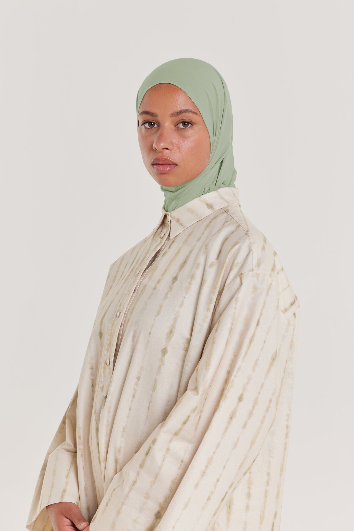 Premium Jersey Hijab | Matcha | MERRACHI